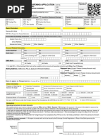 Belize Bank Personal Credit Card Application | PDF | Credit Card ...