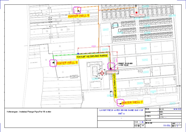 Layout Fresh Water Driving Range Dan Vvip 13062023 | PDF | Fresh Water ...