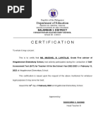 ESAT Certification | PDF