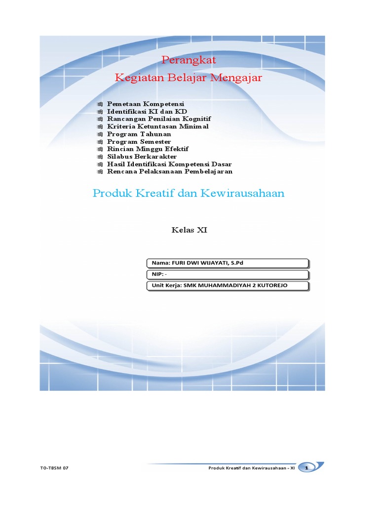 Produk Kreatif Dan Kwu 11 | PDF | Seni | Komputer