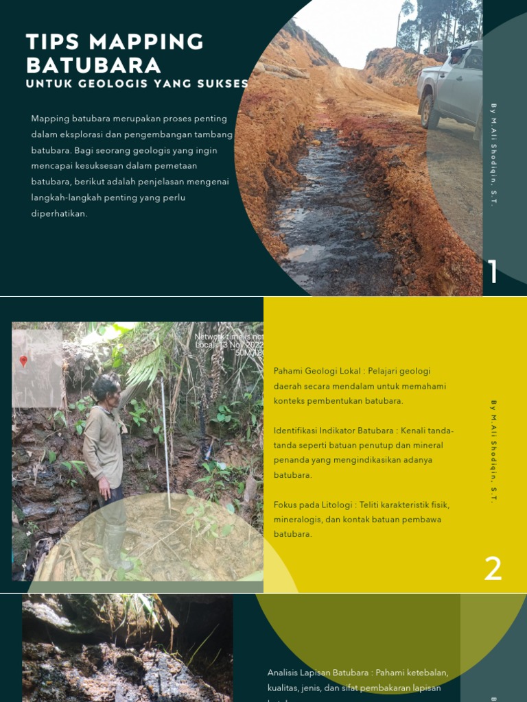 Tips Mapping Batubara Untuk Geologis Yang Sukses | PDF Tips Mapping Batubara Untuk Geologis Yang Sukses | PDF