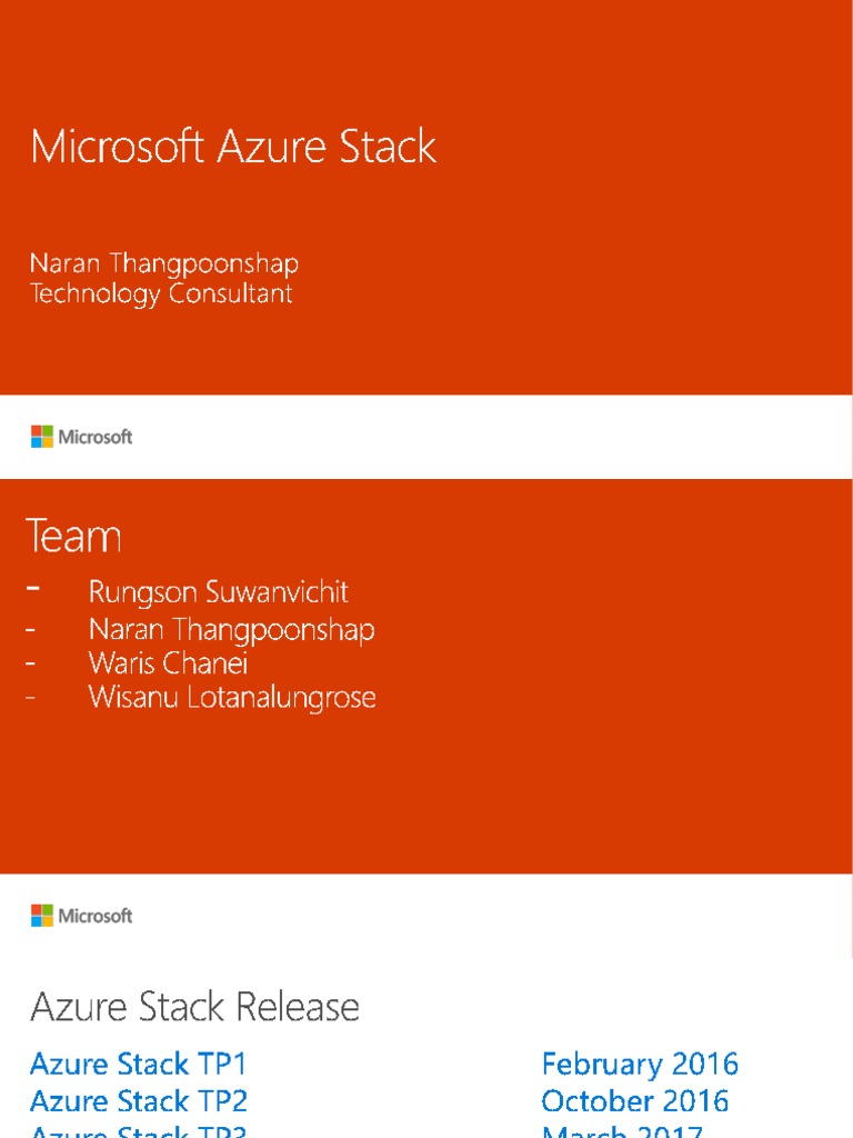 02 Mvpskill Microsoft Azure Stack Architecture Deep Drive | PDF | Microsoft Azure | Cloud Computing