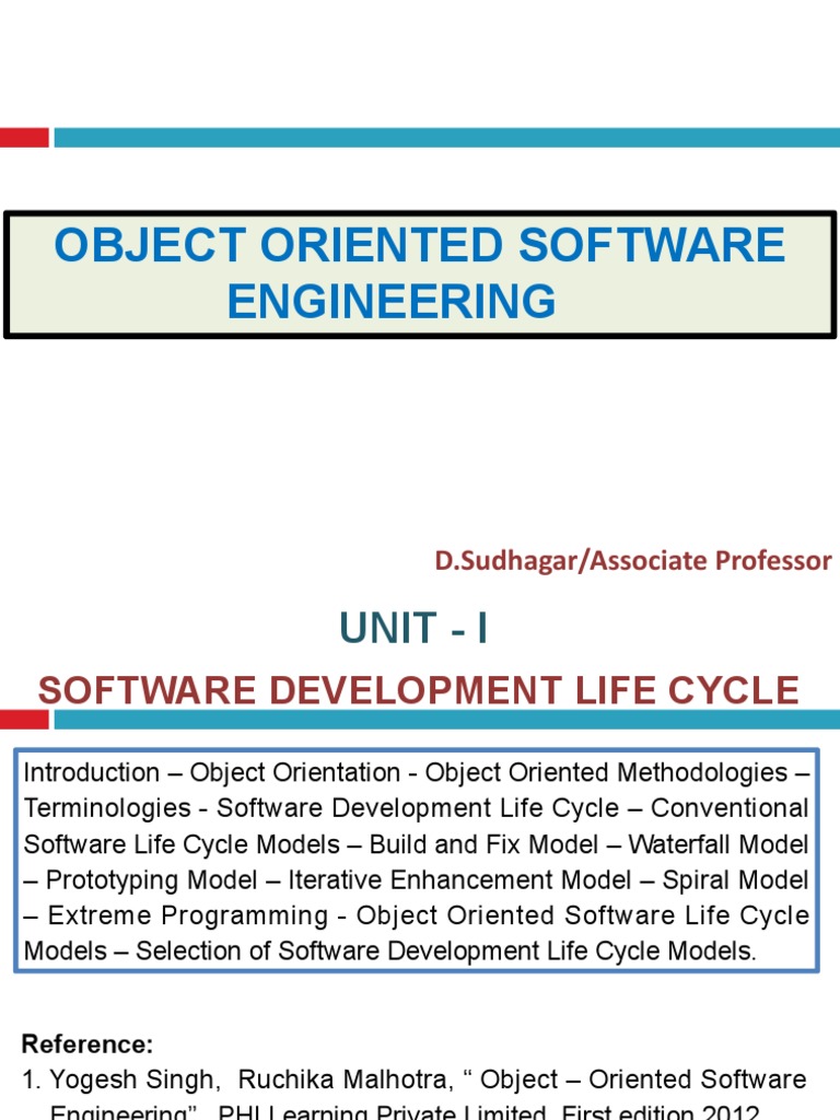 Oose Unit 1 | PDF | Software Testing | Software Prototyping