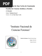 Funciones del INACIF en Guatemala | PDF | Ciencia forense | Fiscal