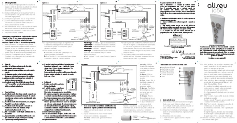 Manual IC55 20210804 | PDF | Bens manufaturados | Eletricidade