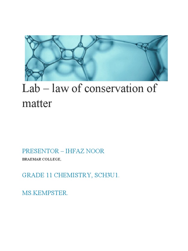 Chemistry Lab Presentation 2 | PDF