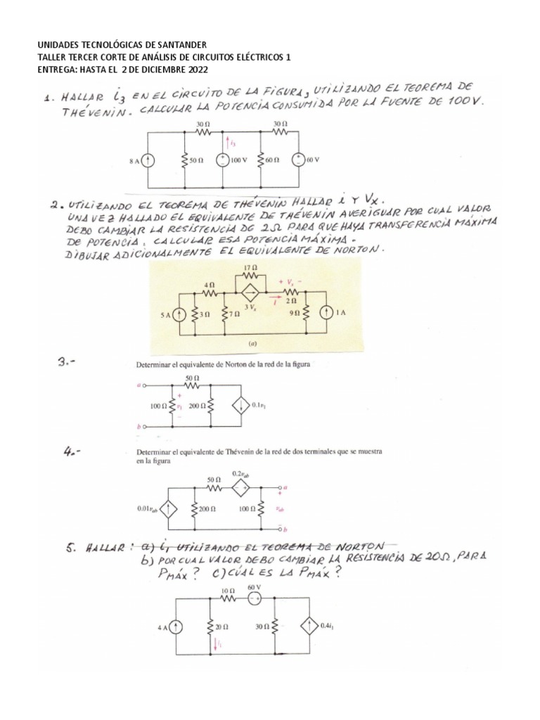 Tercer Taller Ctos 1 2S 2022 | PDF