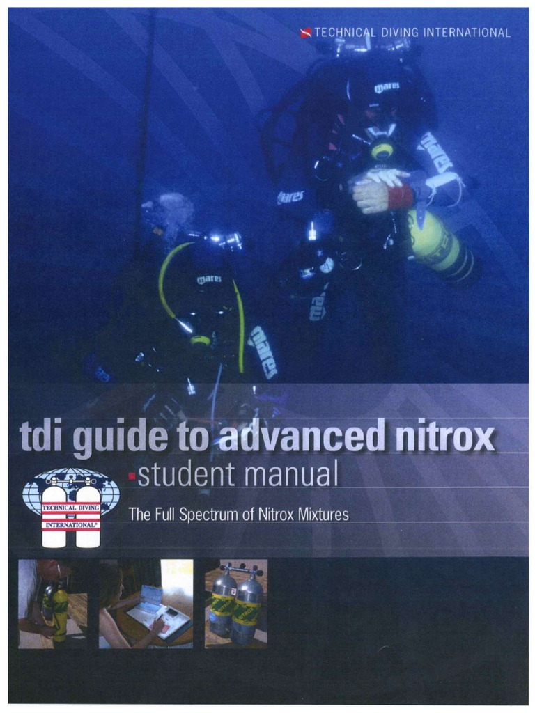 Advanced Nitrox Manual | PDF