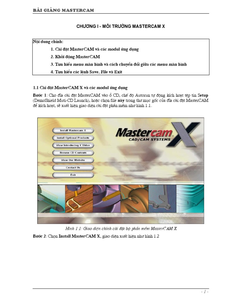 MasterCAM X | PDF