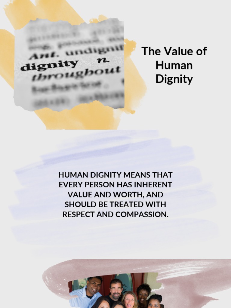 The Value of Human Dignity | PDF