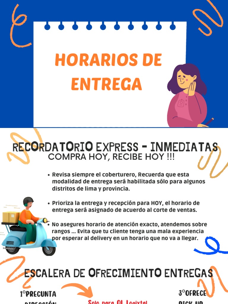 Horarios de Entregas | PDF