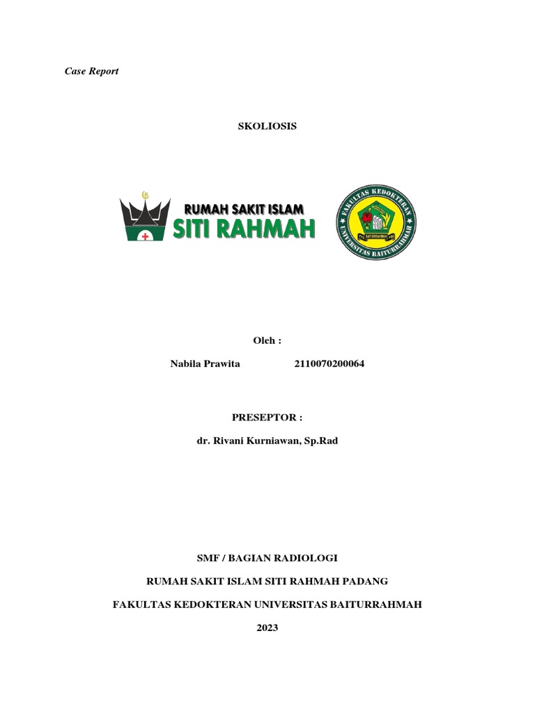 Lateralisasi Kurvatura Vertebra Torakal | PDF | Kesehatan Holistik