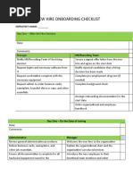 Employee Transfer Checklist Template | PDF