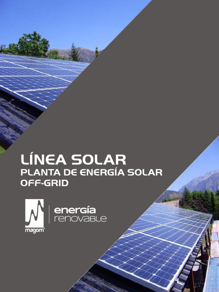 Planta Solar Off-Grid 1200Wh/día | PDF | Ingenieria Eléctrica | USB