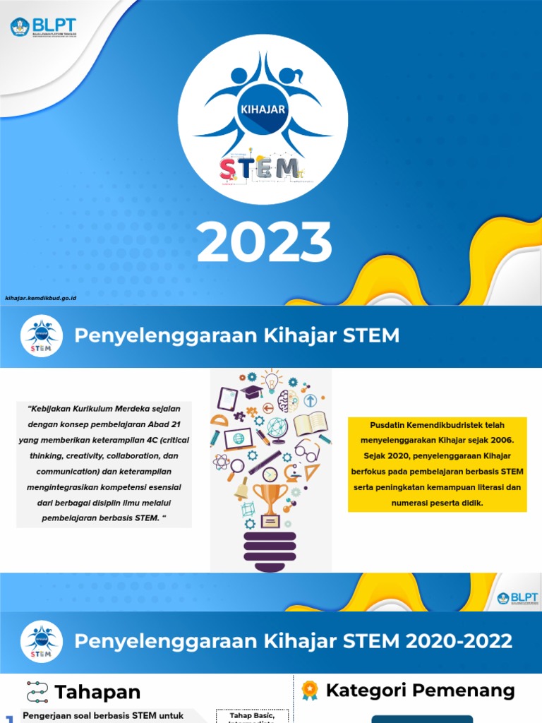 Bahan Paparan Kihajar STEM 2023 | PDF