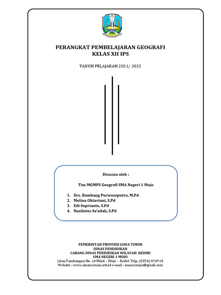 PERANGKAT PEMBELAJARAN GEOGRAFI KELAS XII - Compressed | PDF