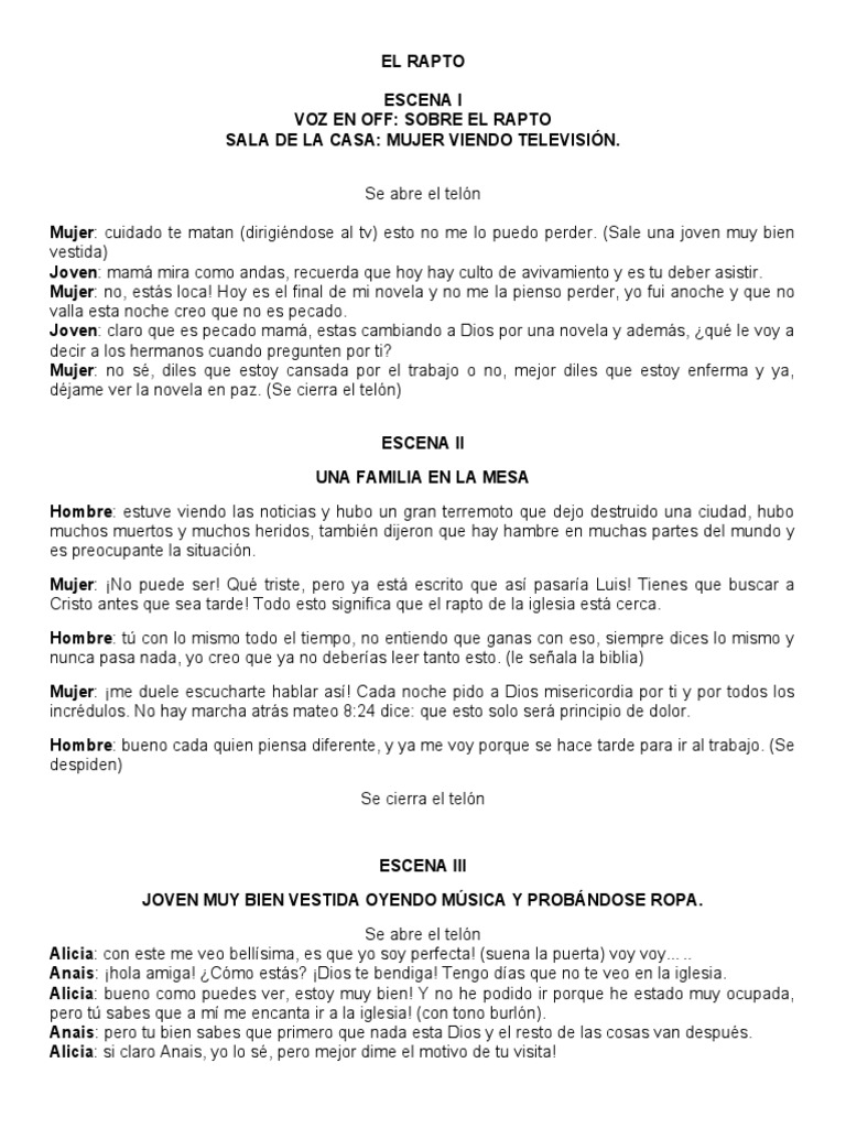 El Rapto | PDF | Éxtasis | Cristo (título)