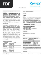 Ficha Técnica Comex 100 TOTAL Mate | PDF | Pintar | Materiales