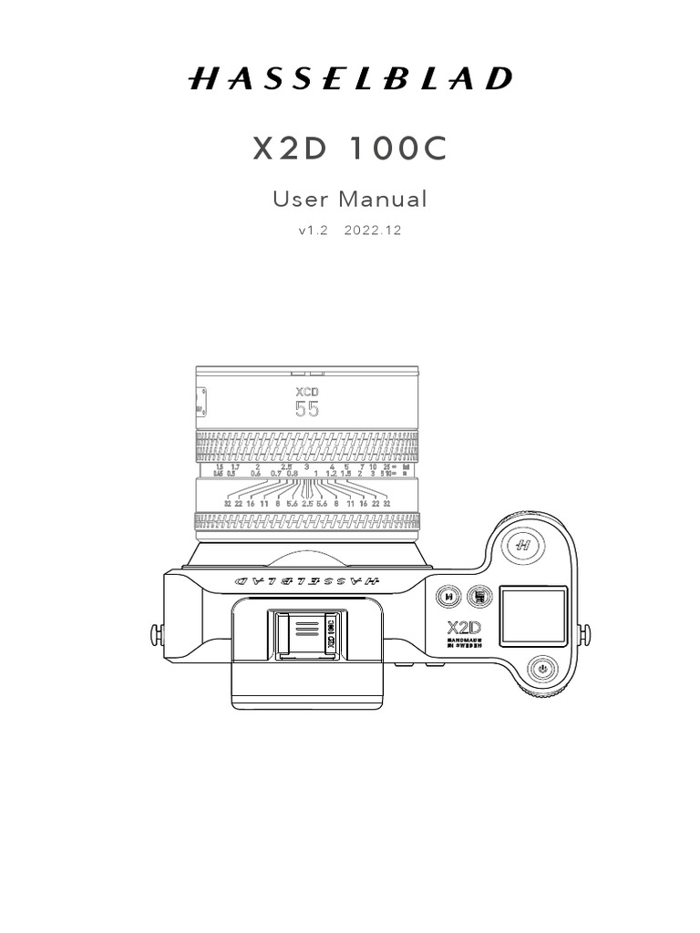 X2D 100C User Manual v1 en | PDF | Live Preview | Digital Camera Modes