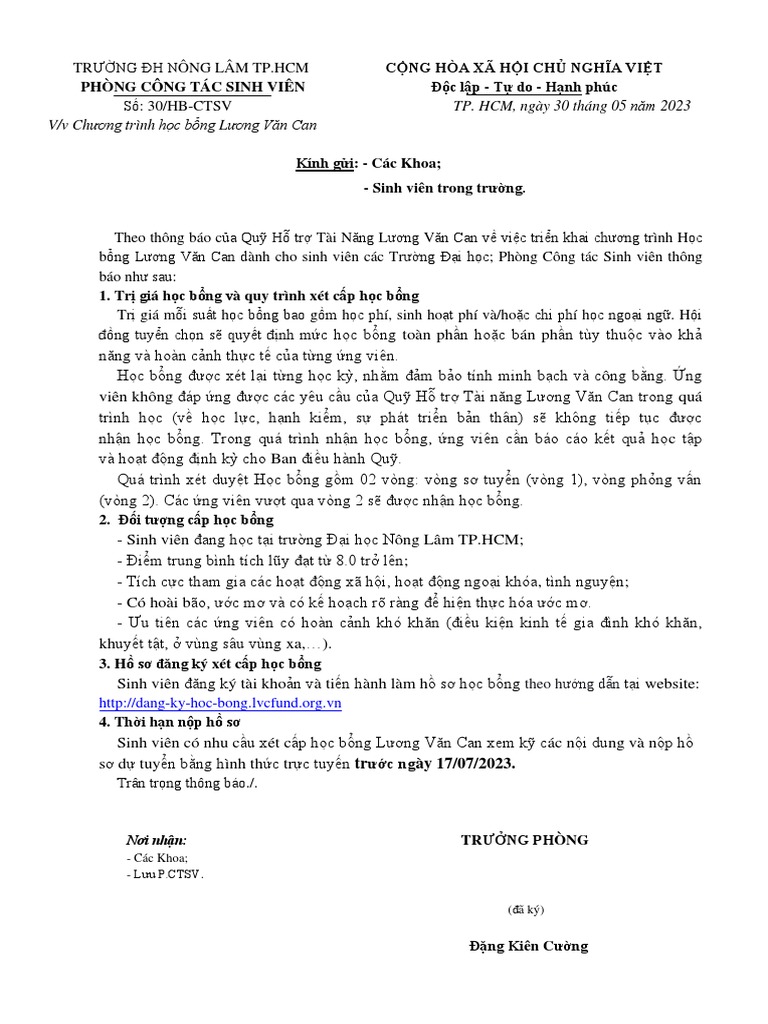 Hoc Bong Luong Van Can | PDF