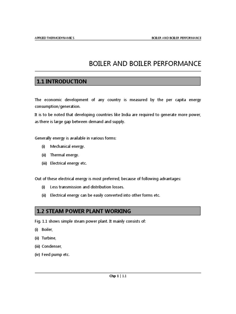Boiler and Boiler Performance | PDF | Boiler | Steam