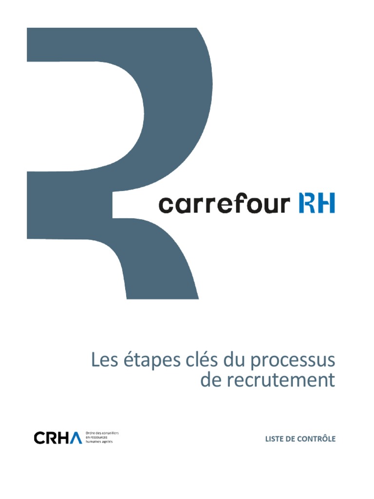 Étapes clés du processus de recrutement | PDF | Recrutement | Gestion ...