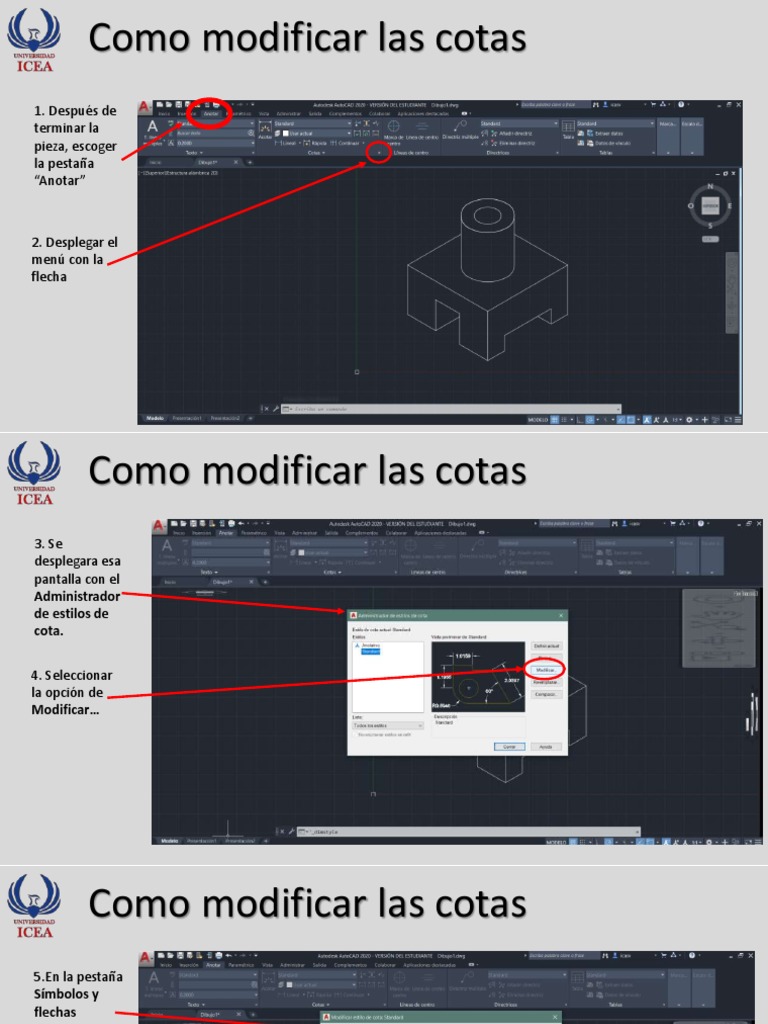 Como Hacer Cotas e Imprimir | PDF