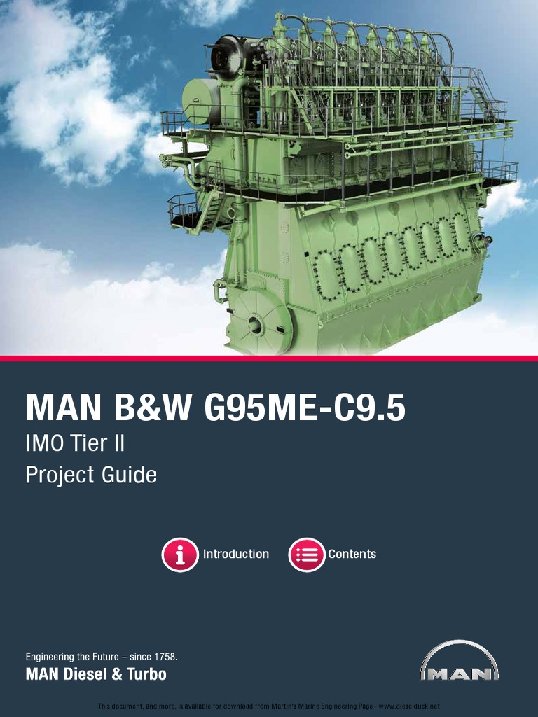 2015 MAN G95ME-C9 Project Guide | PDF | Engines | Diesel Engine