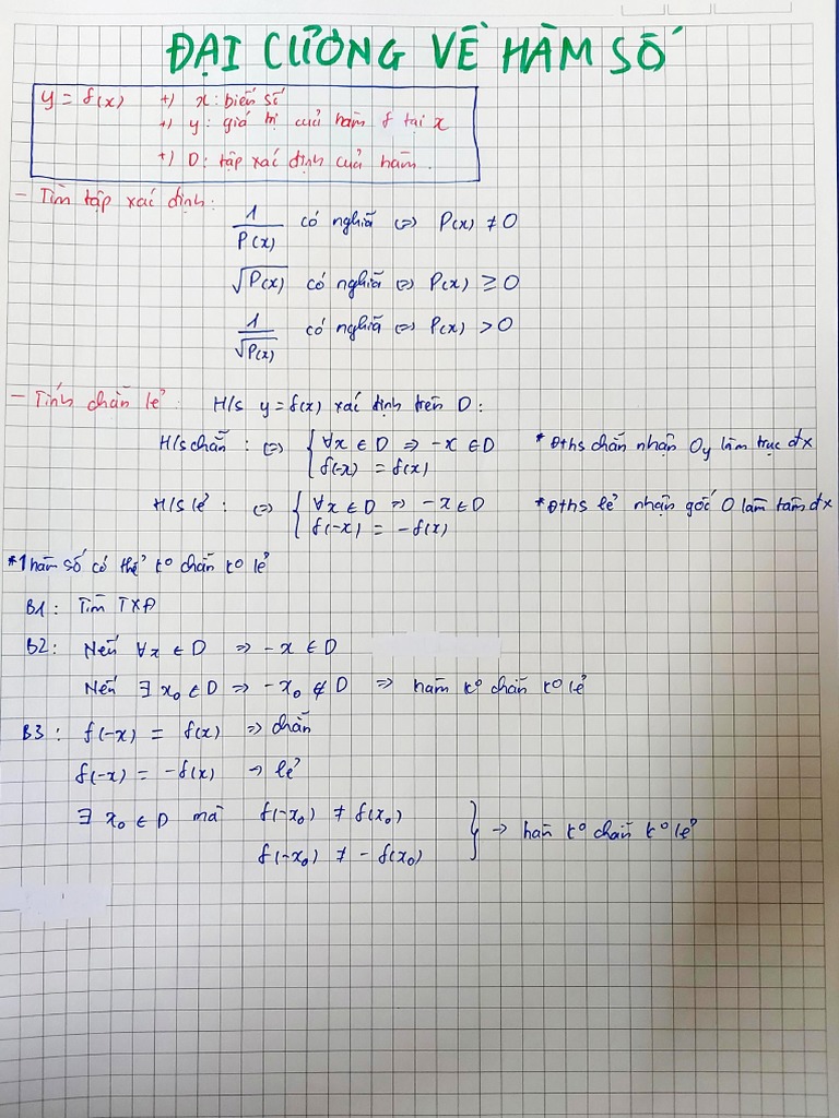 Hàm số, PT, HPT, BĐT, BPT | PDF