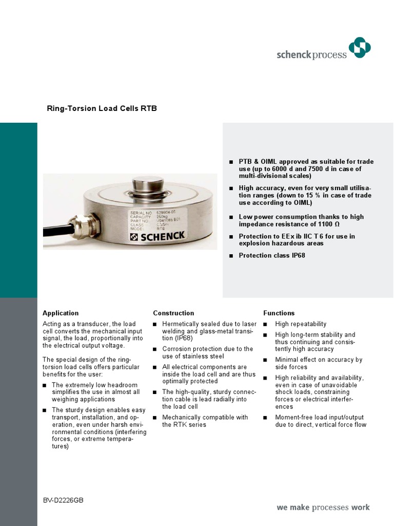 Load-Cells Description | PDF | Corrosion | Welding