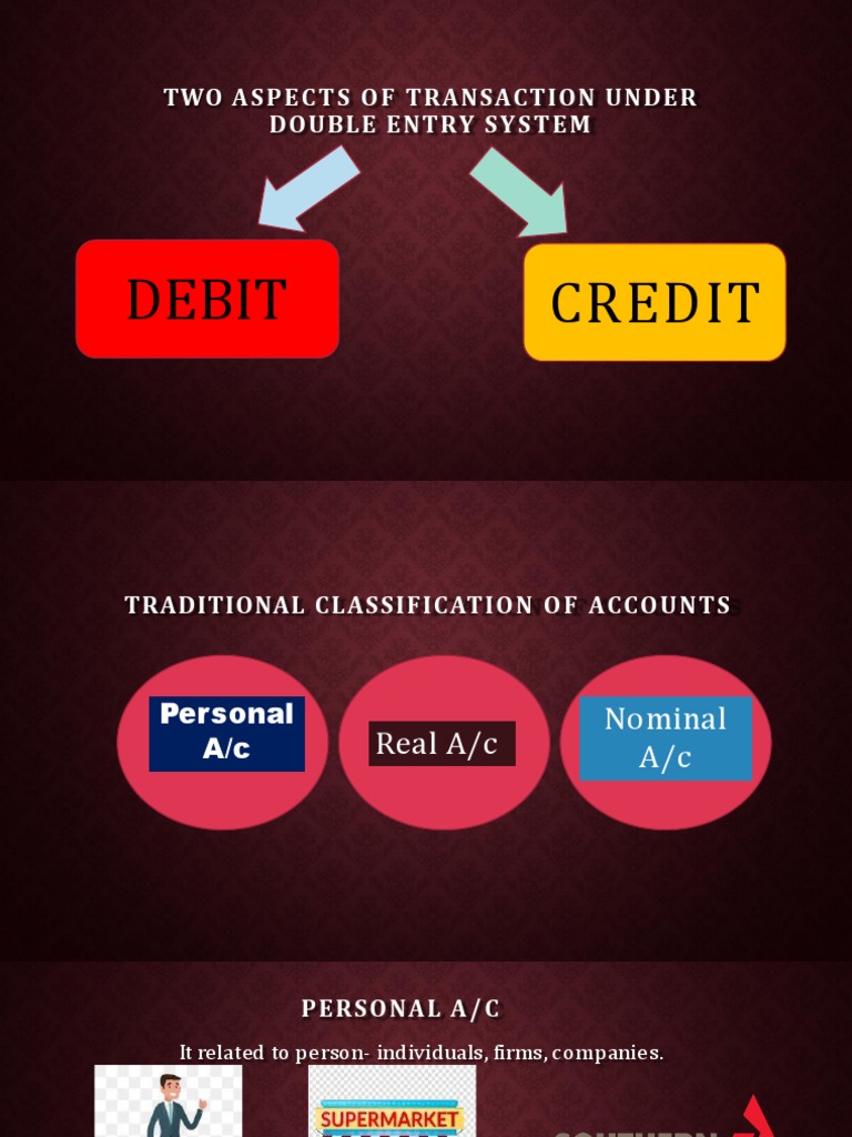 Rules of Debit & Credit | PDF | Debits And Credits | Accounting