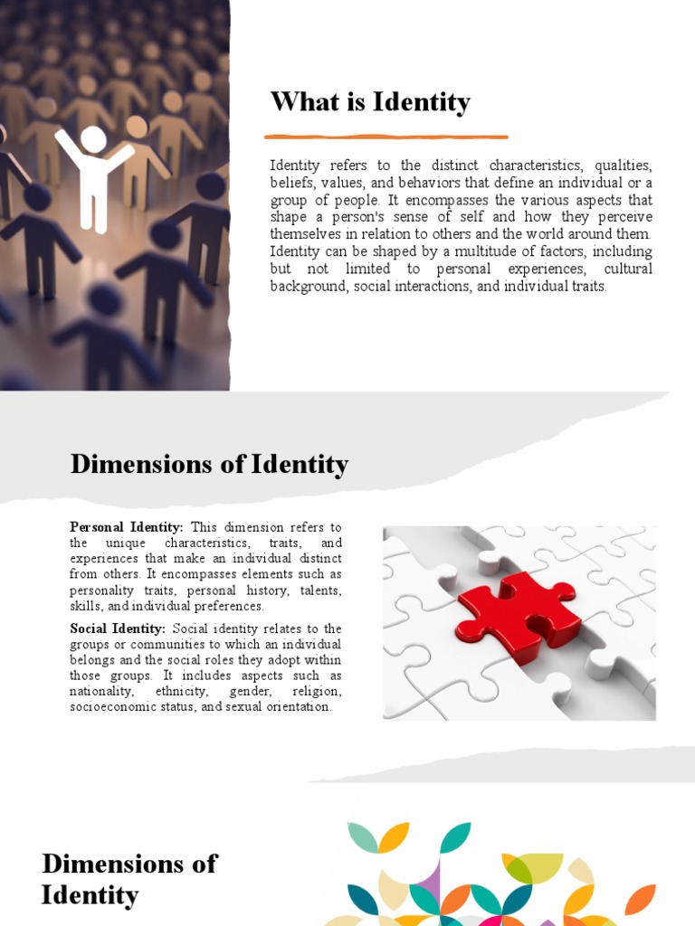 Identity | PDF | Identity (Social Science) | Adolescence