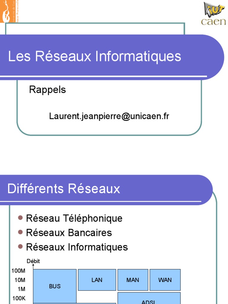 Cours | PDF | Modèle OSI | Protocoles Internet