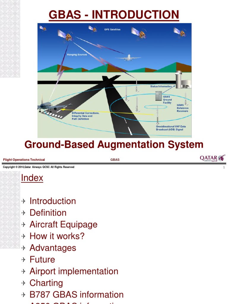 GLS Approaches | PDF | Aviation | Radio
