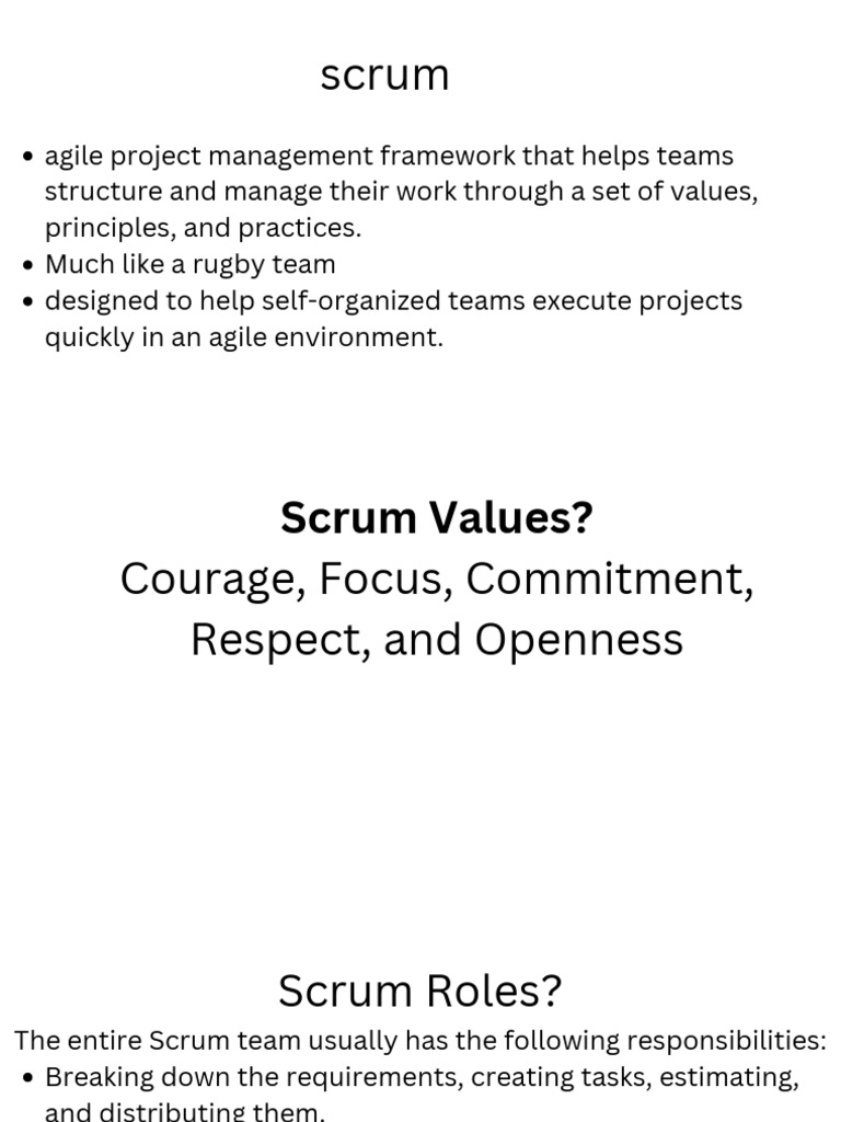 Scrum | PDF | Scrum (Software Development) | Agile Software Development