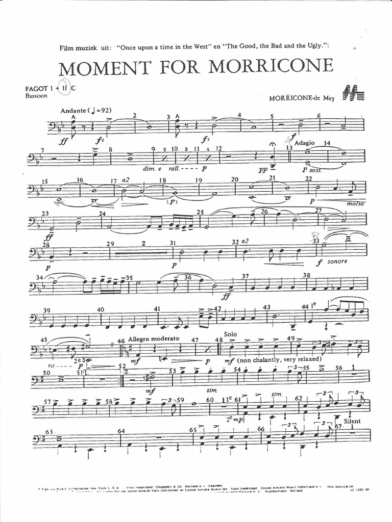 Fg 1&2 Moment for Morricone | PDF