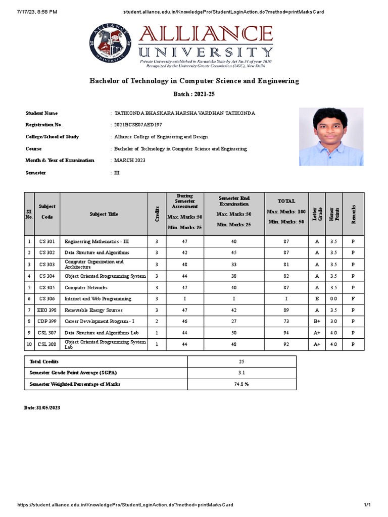 Score Card | PDF | Computer Programming | Science