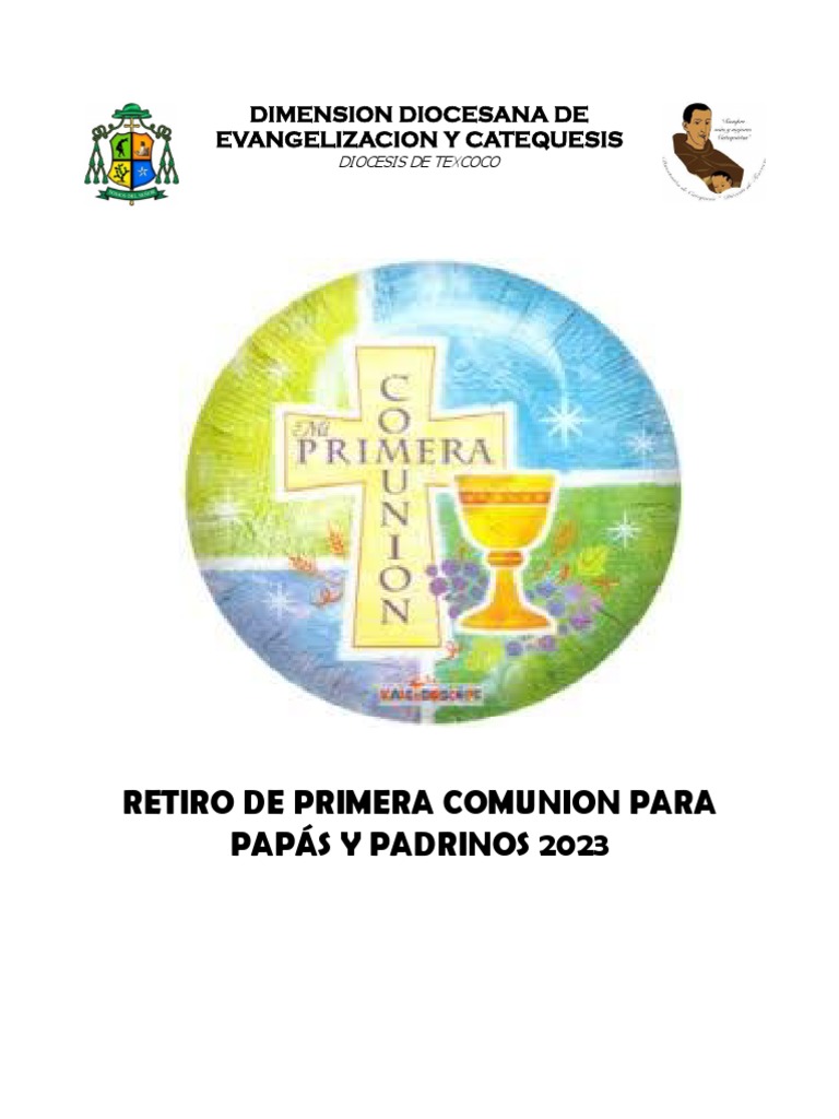Retiro de Primera Comunion para Papás y Padrinos | PDF | eucaristía ...