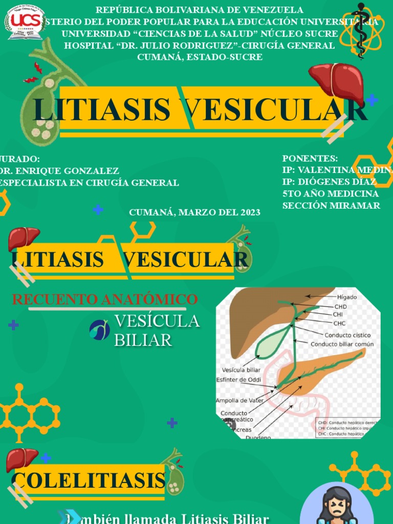 Litiasis Vesicular Completo | PDF | Especialidades Medicas ...