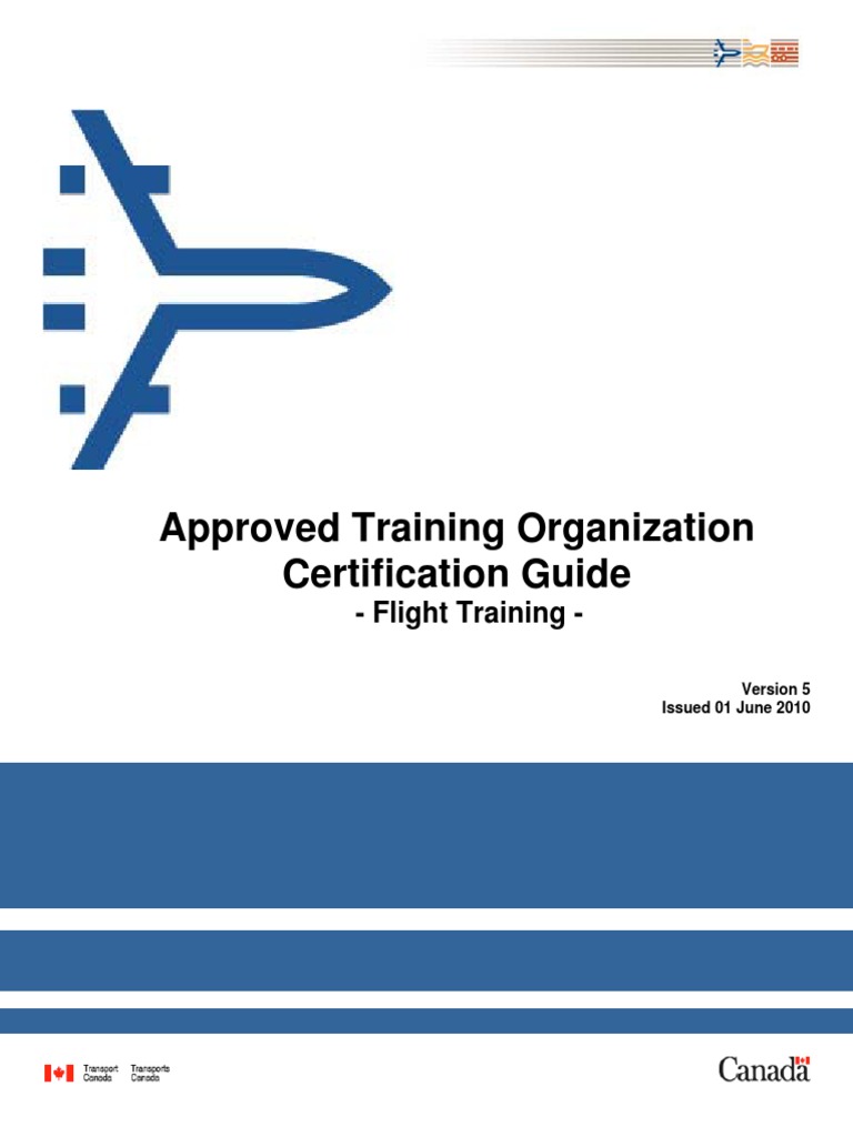 ATO Certification Guide for Flight Training | PDF | Quality Management ...