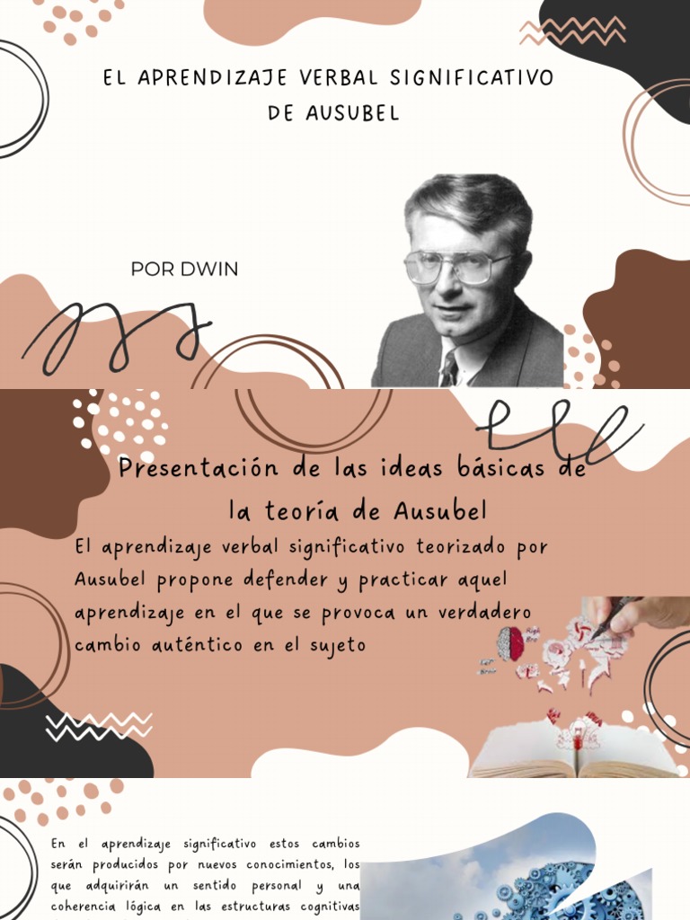 El Aprendizaje Verbal Significativo de Ausubel | PDF
