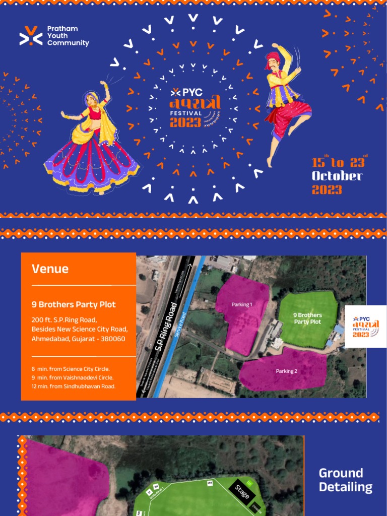 PYC Navratri Festival 2023 - Introduction Deck | PDF