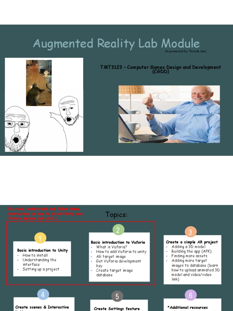 Basic Introduction To Vuforia | PDF | Augmented Reality | Unity (Game Engine)