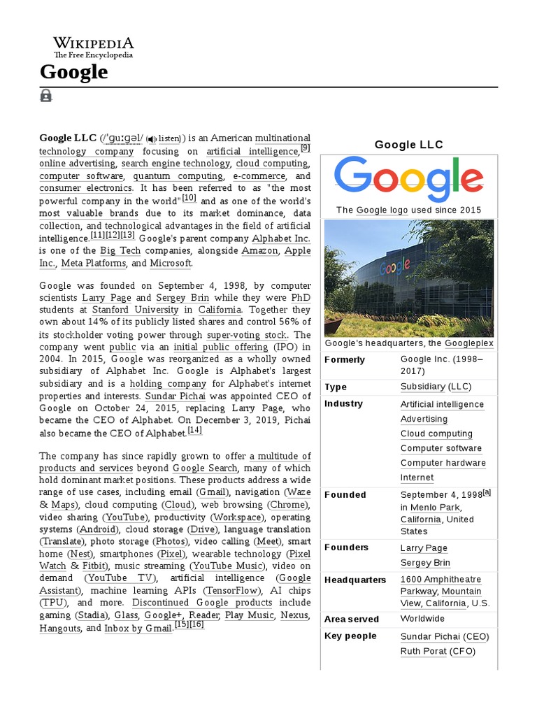 Google Research | PDF | Alphabet Inc. | Internet Search Engines