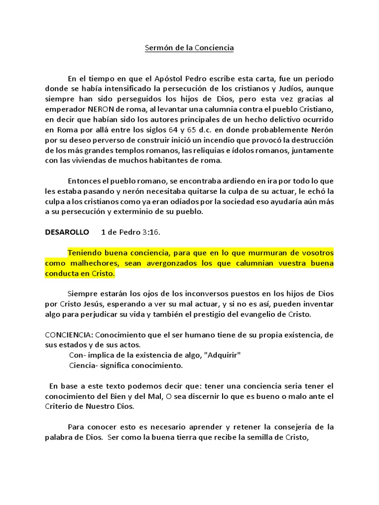 La Conciencia | PDF | Jesús | Cristo (título)