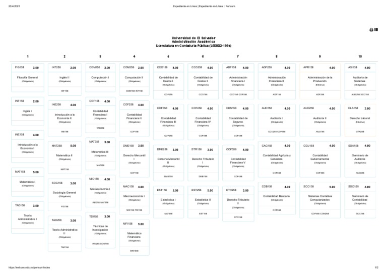 Pensum UES | PDF | Contabilidad | Business