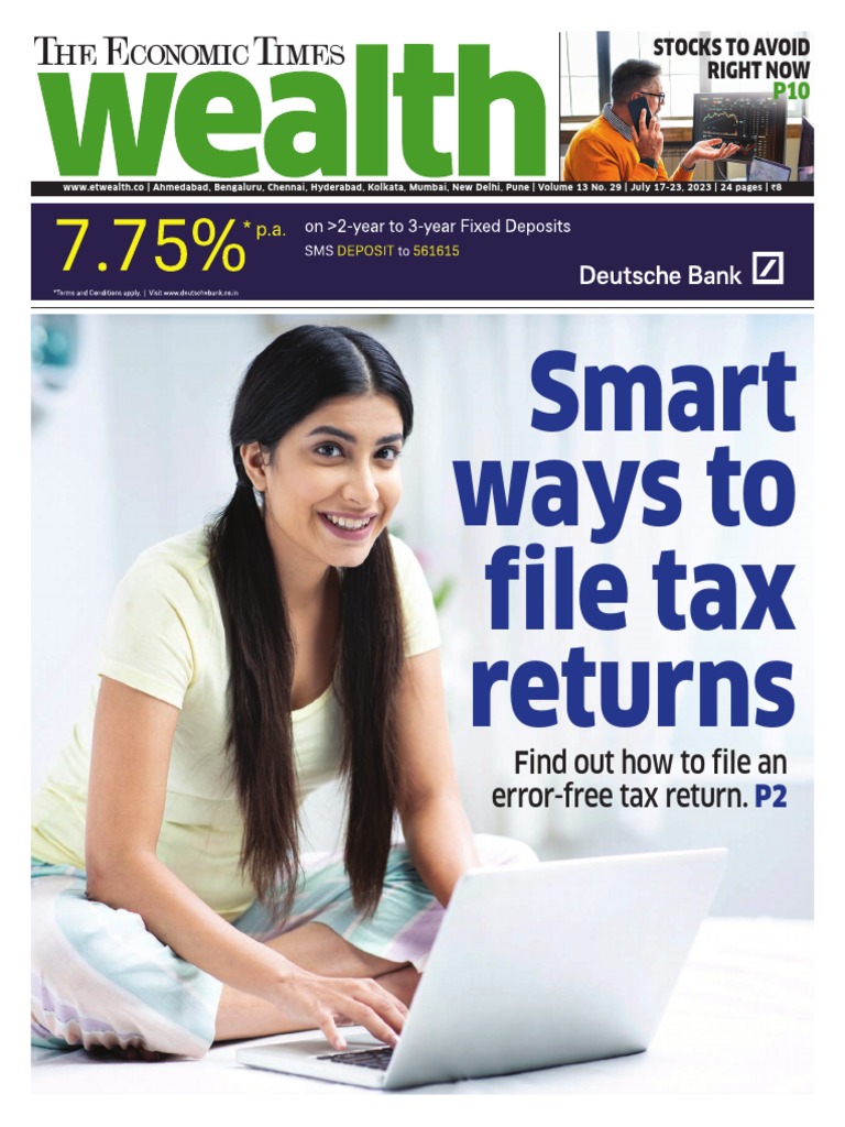 01the Economic Times Wealth | PDF | Taxes | Tax Deduction