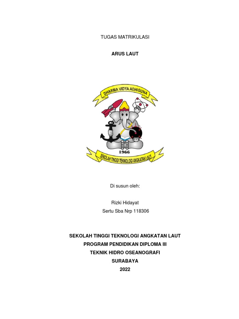 Arus Laut: Definisi dan Manfaatnya | PDF