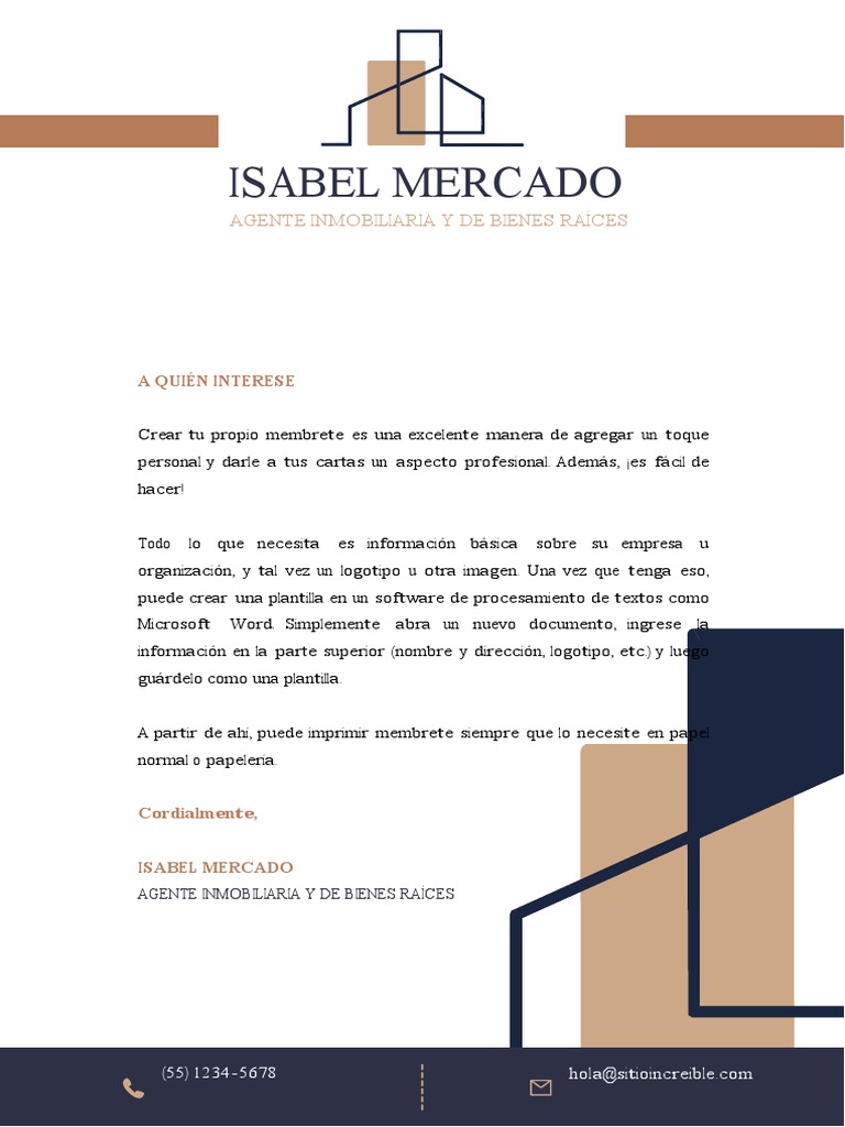 Crear Membrete Profesional Fácilmente | PDF | Negocios | Informática