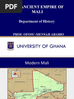 The Rise and Fall of The Mali Empire 1 PDF | PDF